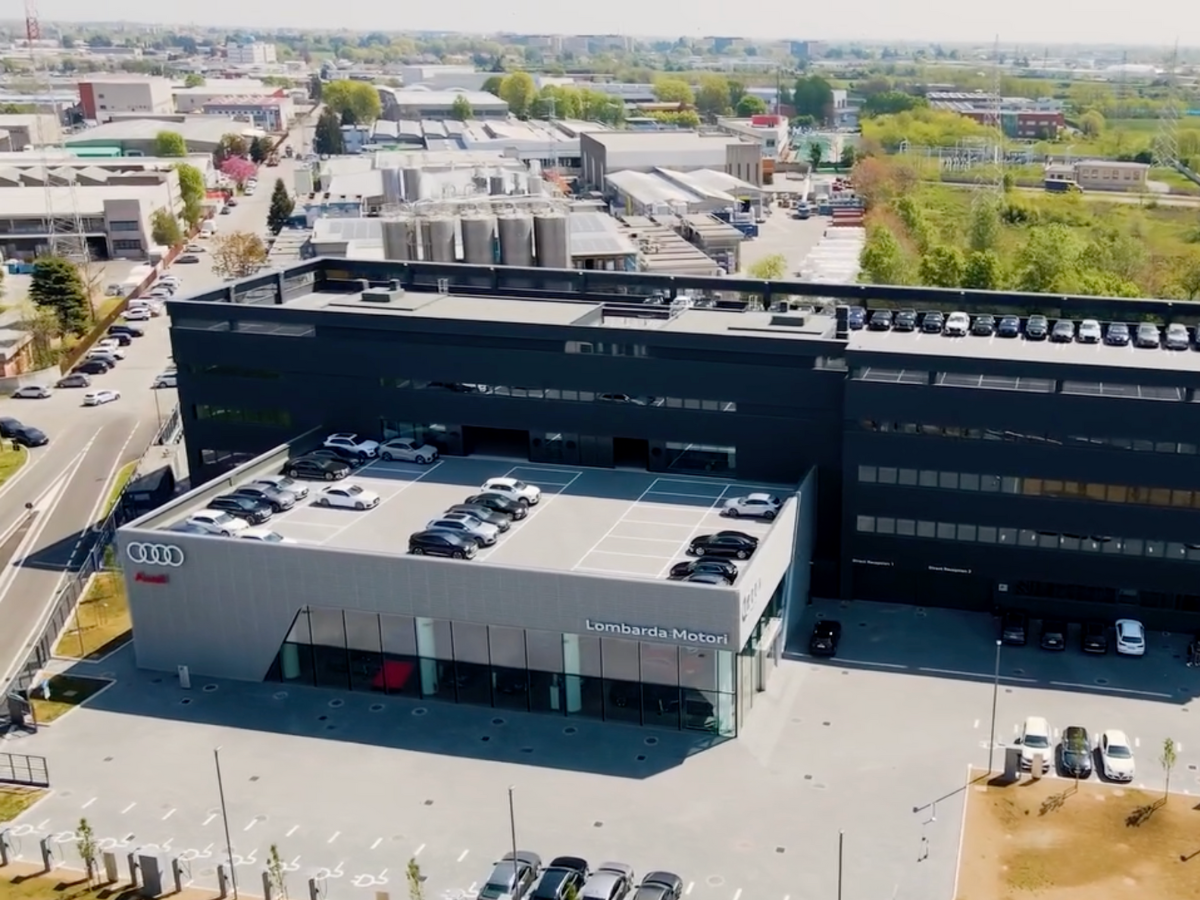 Audi Terminal: il nuovo e modernissimo centro di Lombarda Motori ...